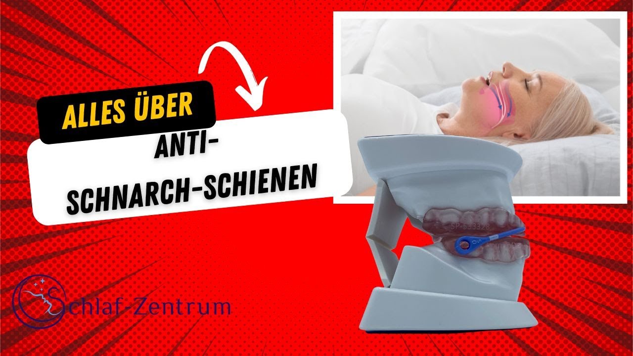 Alles über Antischnarch-/Protrusionsschiene - YouTube