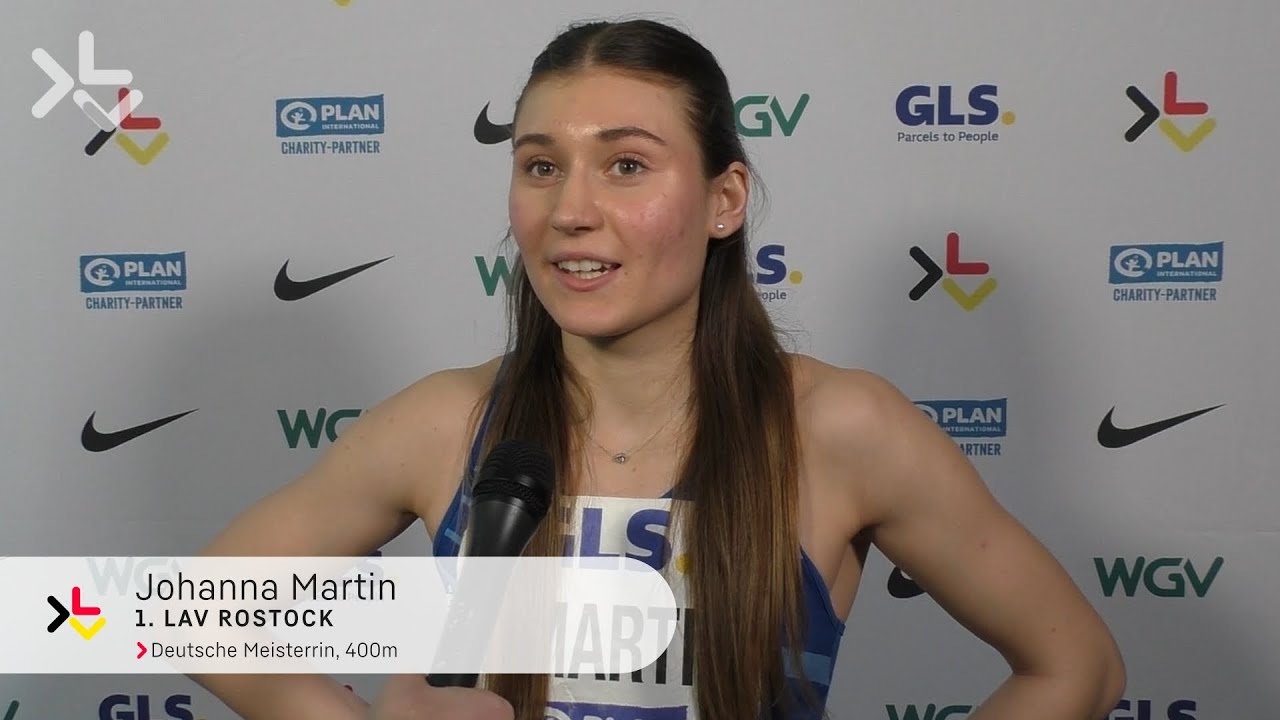 Johanna Martin: "Kannte meine Konkurrenz bisher nur aus dem Fernsehen ...