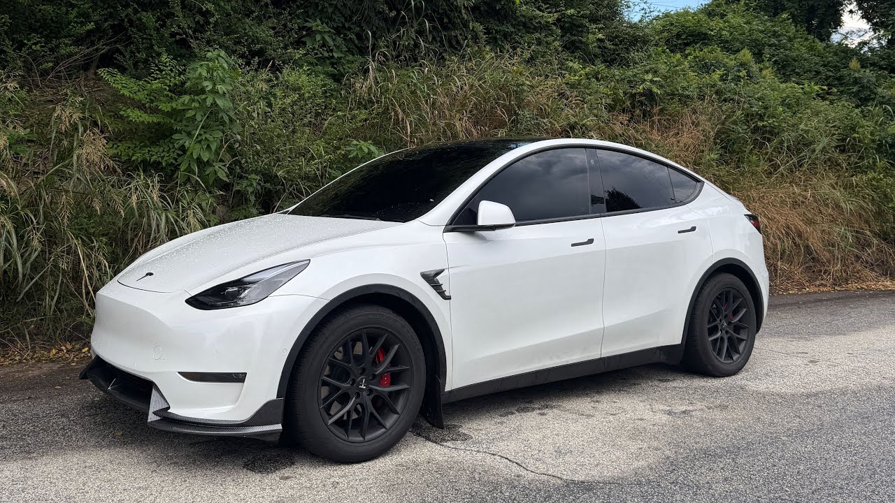 TESLA MODEL Y PERFORMANCE TRACK MODE POV DRIVE - YouTube
