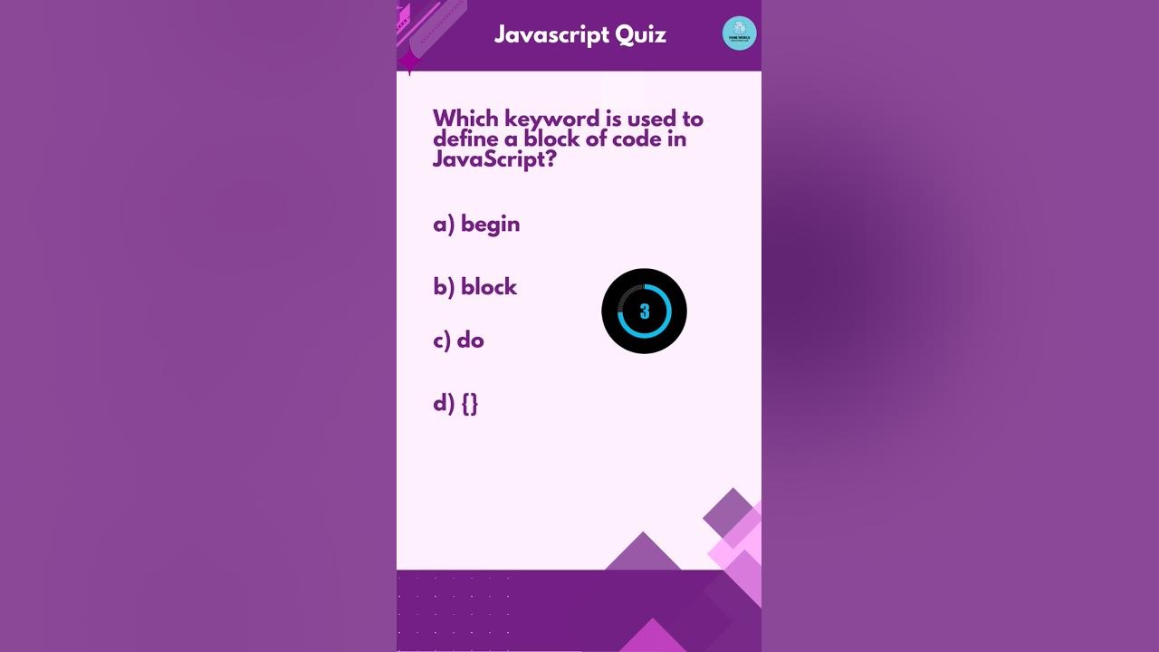 Javascript Quiz Fameworldeducationalhub Quiz Programmingquiz Coding Shorts Youtube