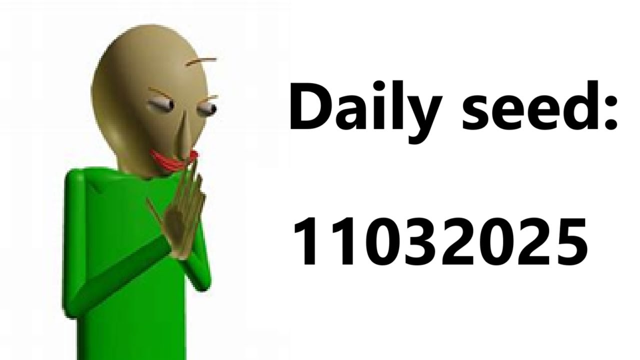 Baldi's Basics Plus - seed: 11032025 - YouTube