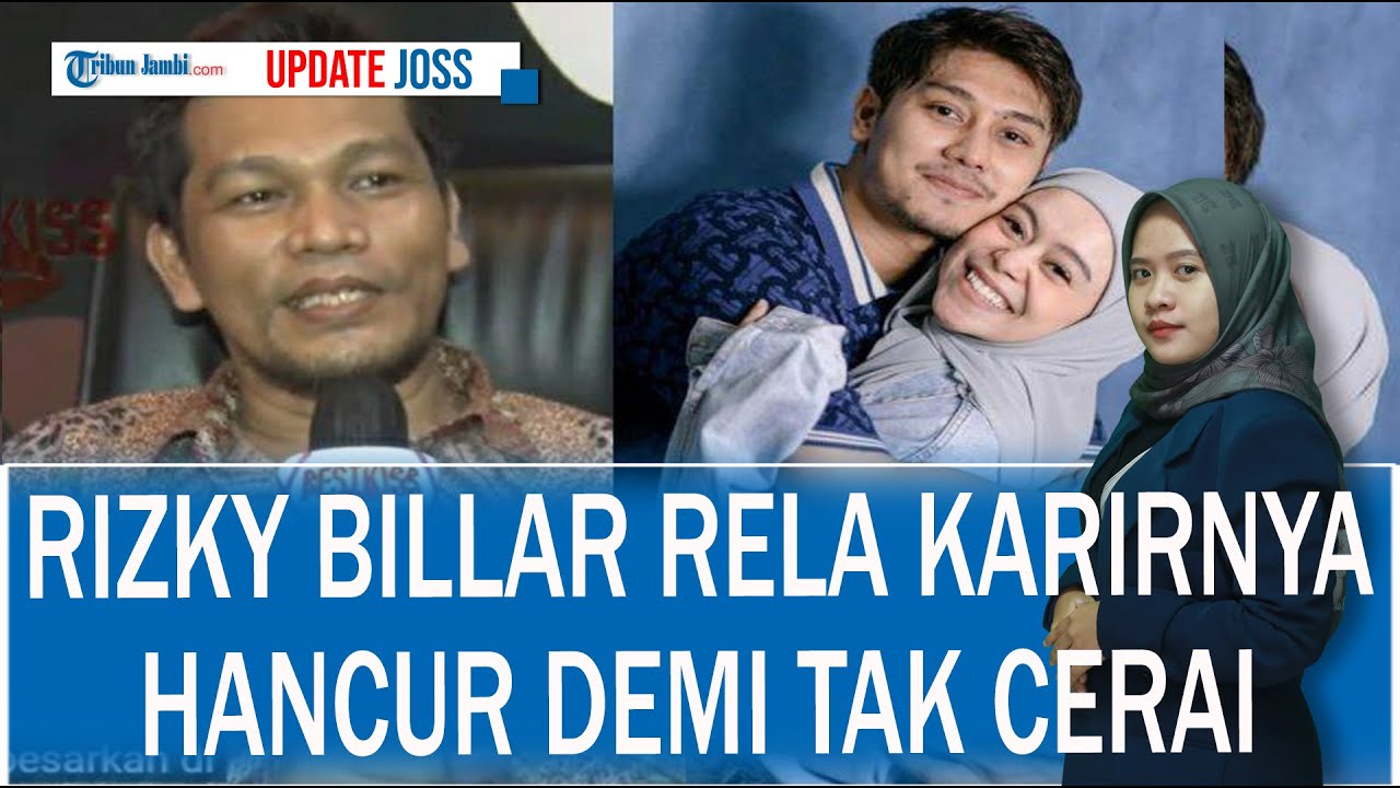 Rizky Billar Rela Karirnya Hancur Demi Tak Cerai dengan Lesti Kejora - YouTube