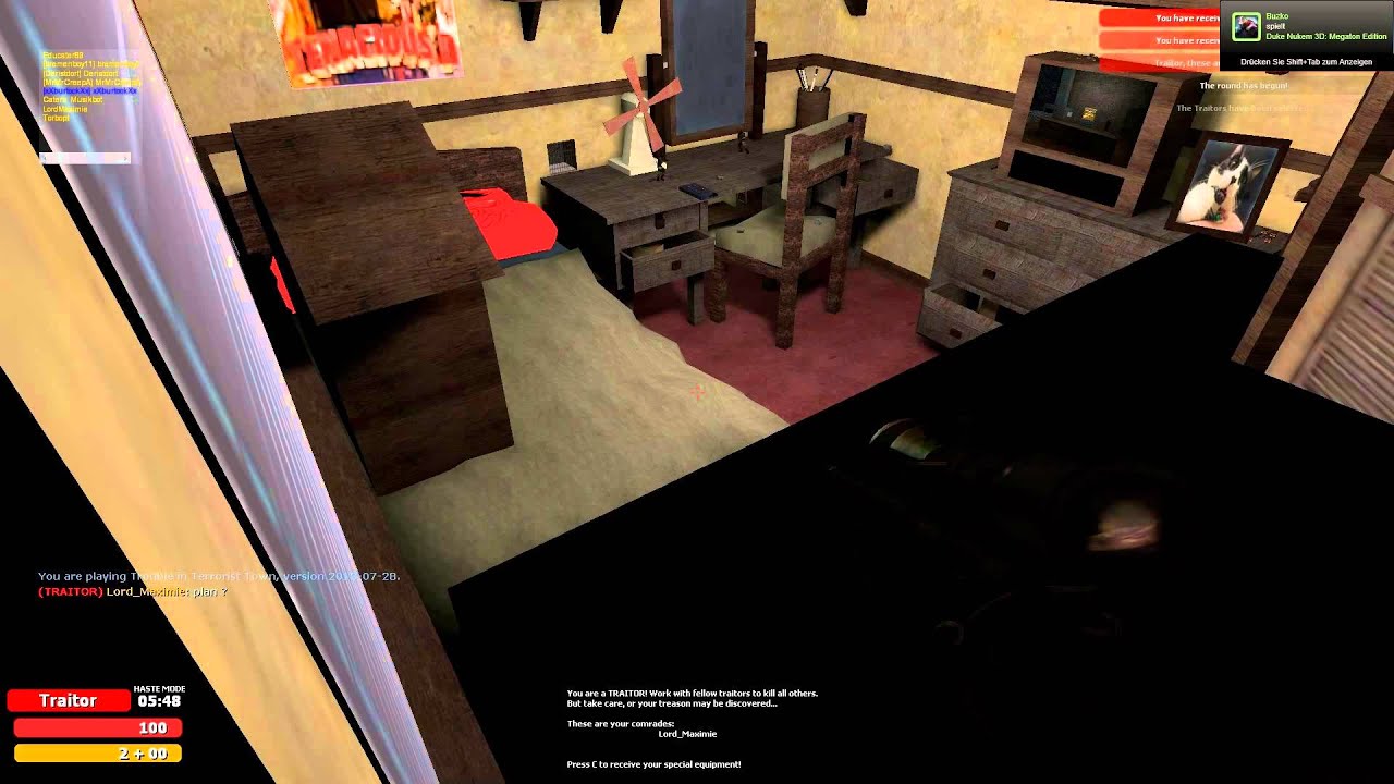 Let's Play Garrys Mod TROUBLE IN TERRORIST TOWN FSK 18 - YouTube