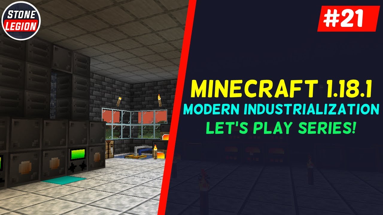 Modern Industrialization - Part 21 - Finally Started to Automate Things ...
