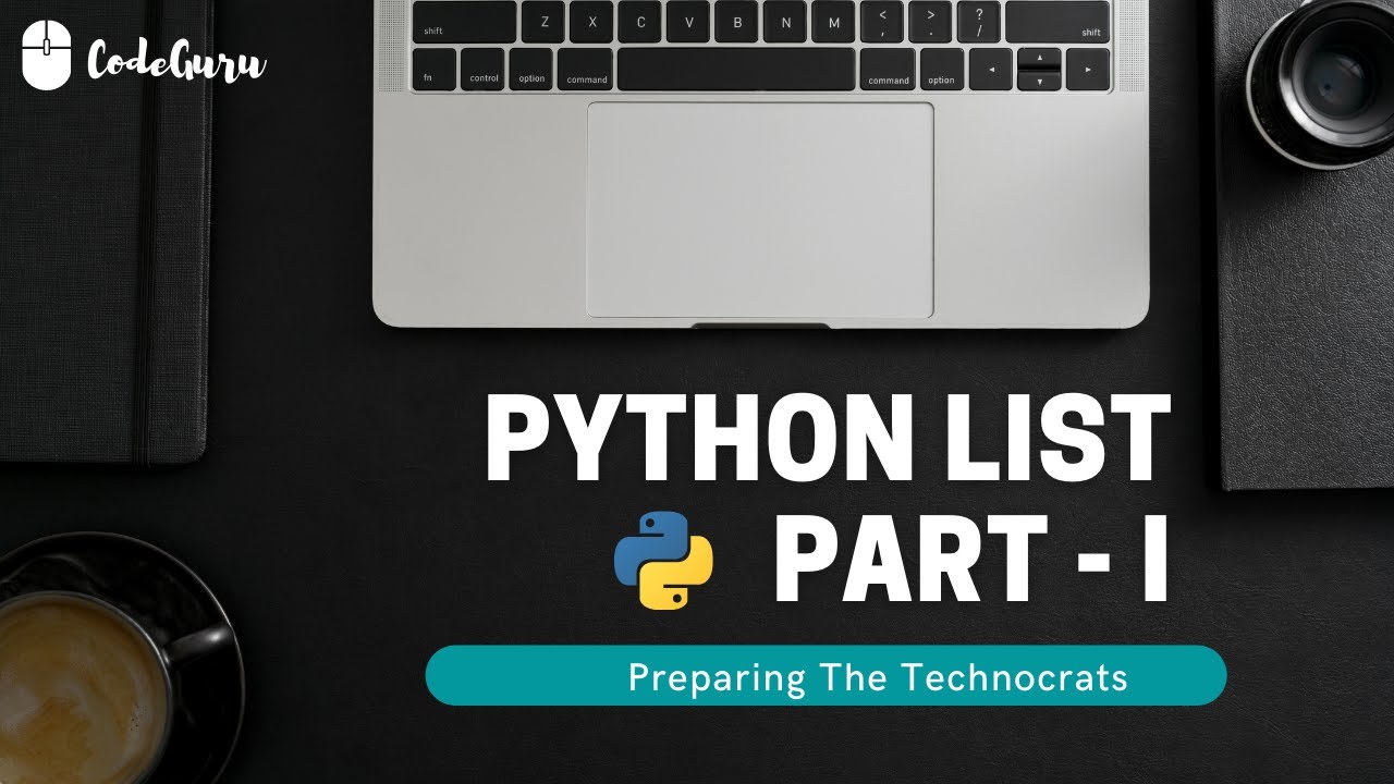 Best Python Tutorial In Hindi List In Python Part 1 Tutorial 8 For Beginners Codeguru Youtube