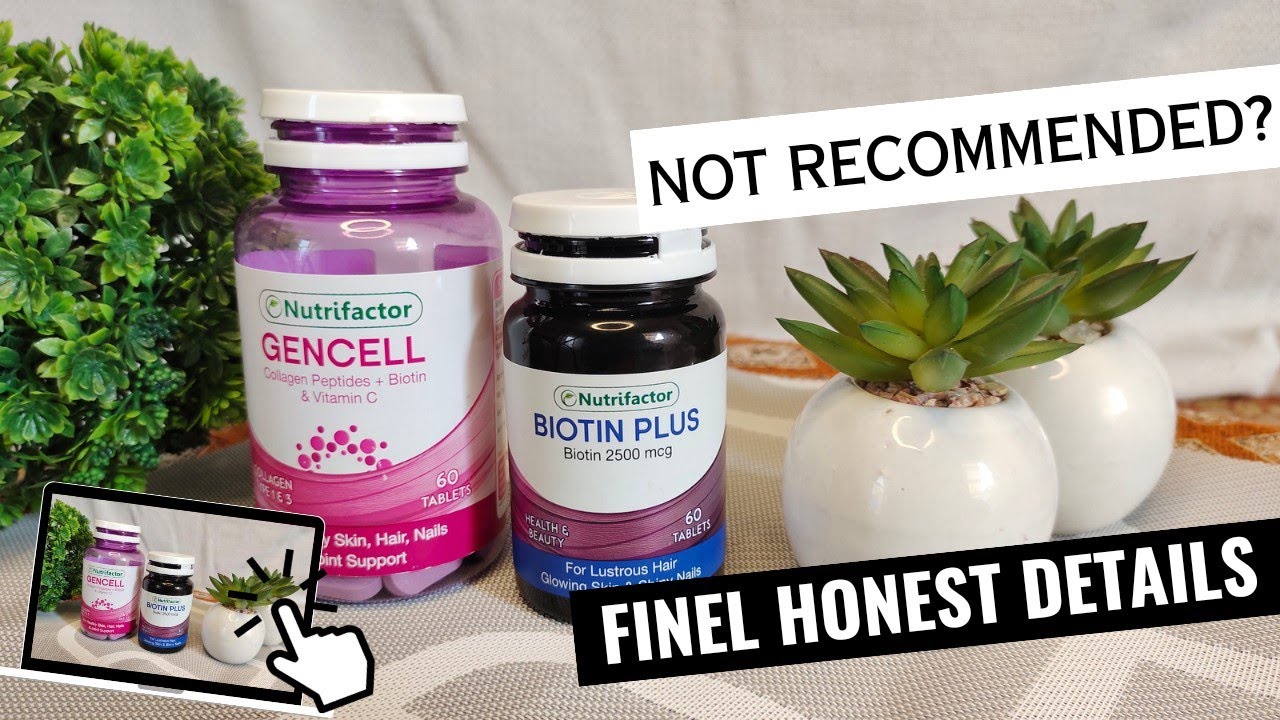 Biotin Plus? Or Gencell? - Nutrafactors Multivitamins Review - Benefits ...