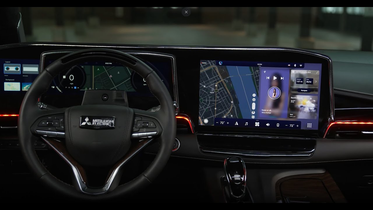 Mitsubishi Electric Automotive America Infotainment System With Qnx