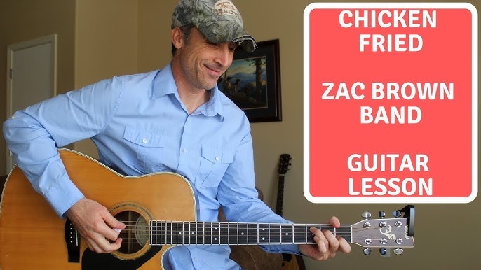 Chicken Fried Guitar Chords