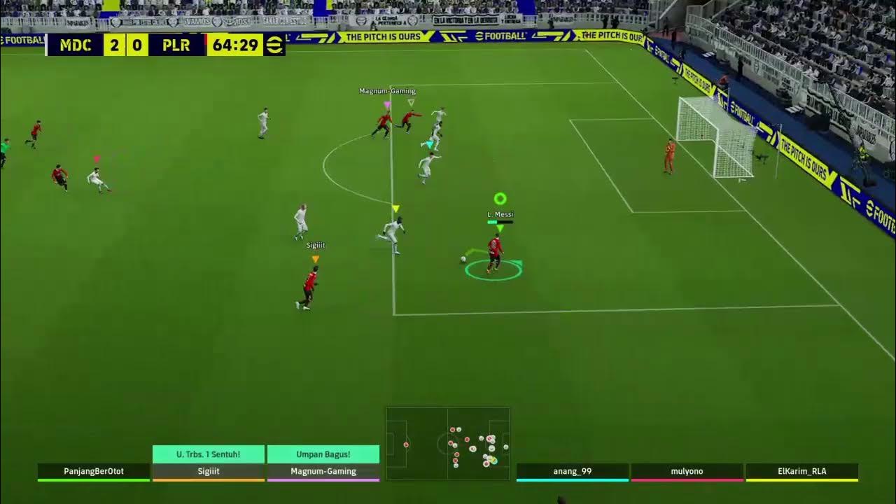 Efootball 2023 KONAMI Co-op Team Gatelllll vs Rla Team - YouTube