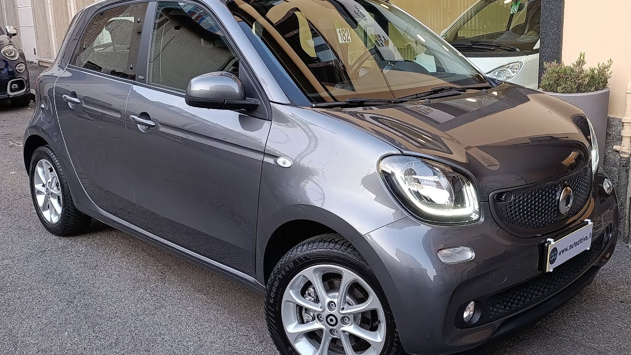 Smart Forfour 0.9 90cv Passion Grey 🩶 - YouTube