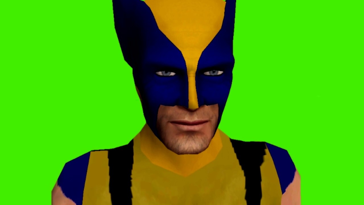Green Screen Wolverine Classic Part 1 - YouTube