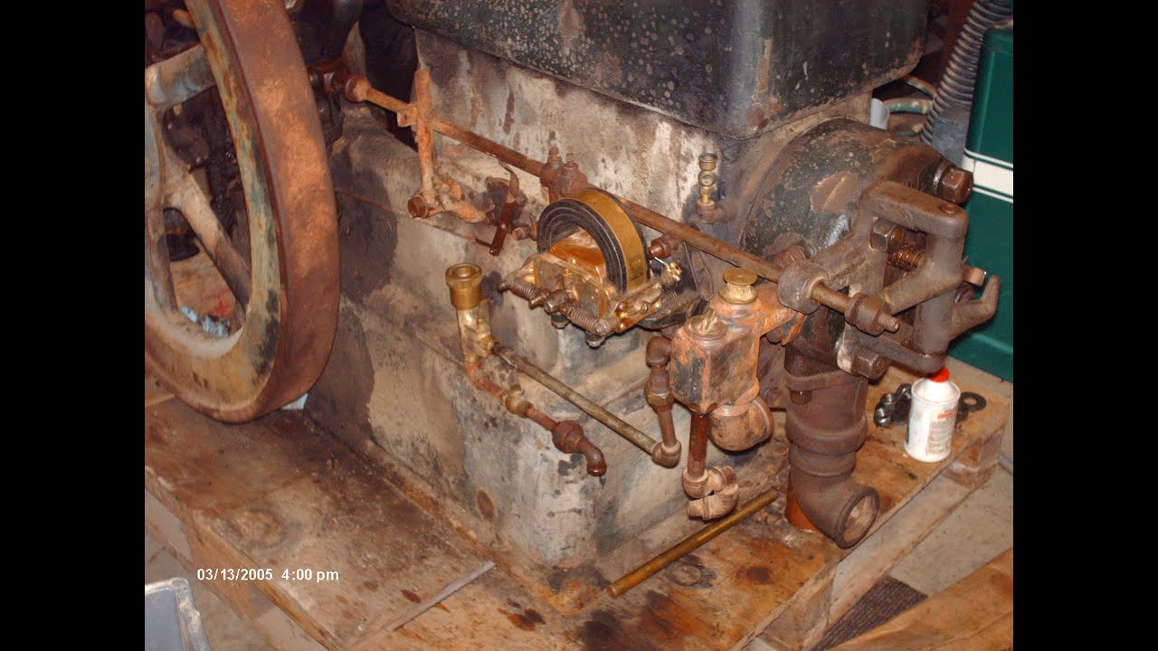 Dempster 8HP Grain Dealer's Special Engine. Description and First Start ...