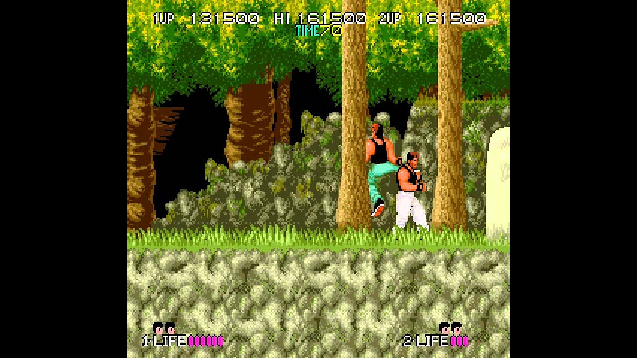 Bad Dudes Vs. DragonNinja arcade 2 player 60fps - YouTube