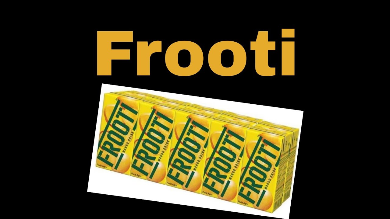 frooti 10 packet pack unboxing - YouTube