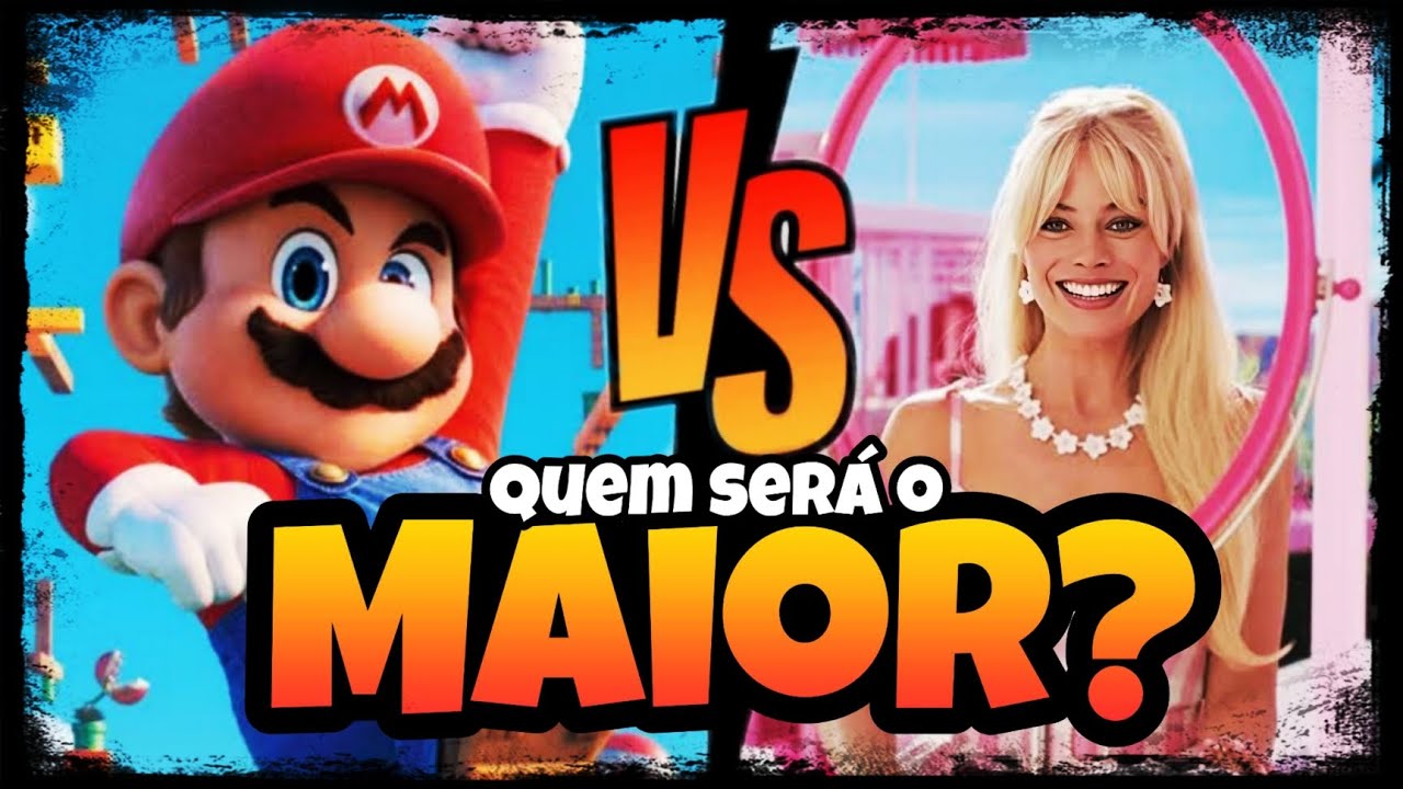 SUPER MARIO ENFRENTA BARBIE NO DIA NACIONAL DO CINEMA LÁ NOS EUA - YouTube