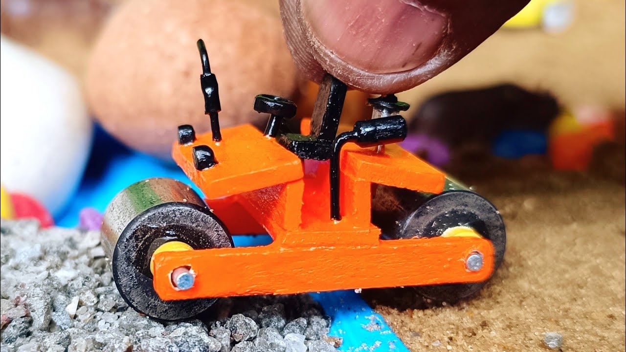 🤏🤏🤏 home 🏡🏡 made road roller toys 🧸🧸🧸@BoomiPuthiran - YouTube