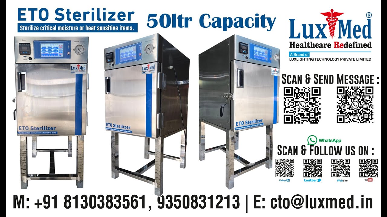 LuxMed® ETO (Ethylene Oxide) Low-temperature sterilization, ETO ...