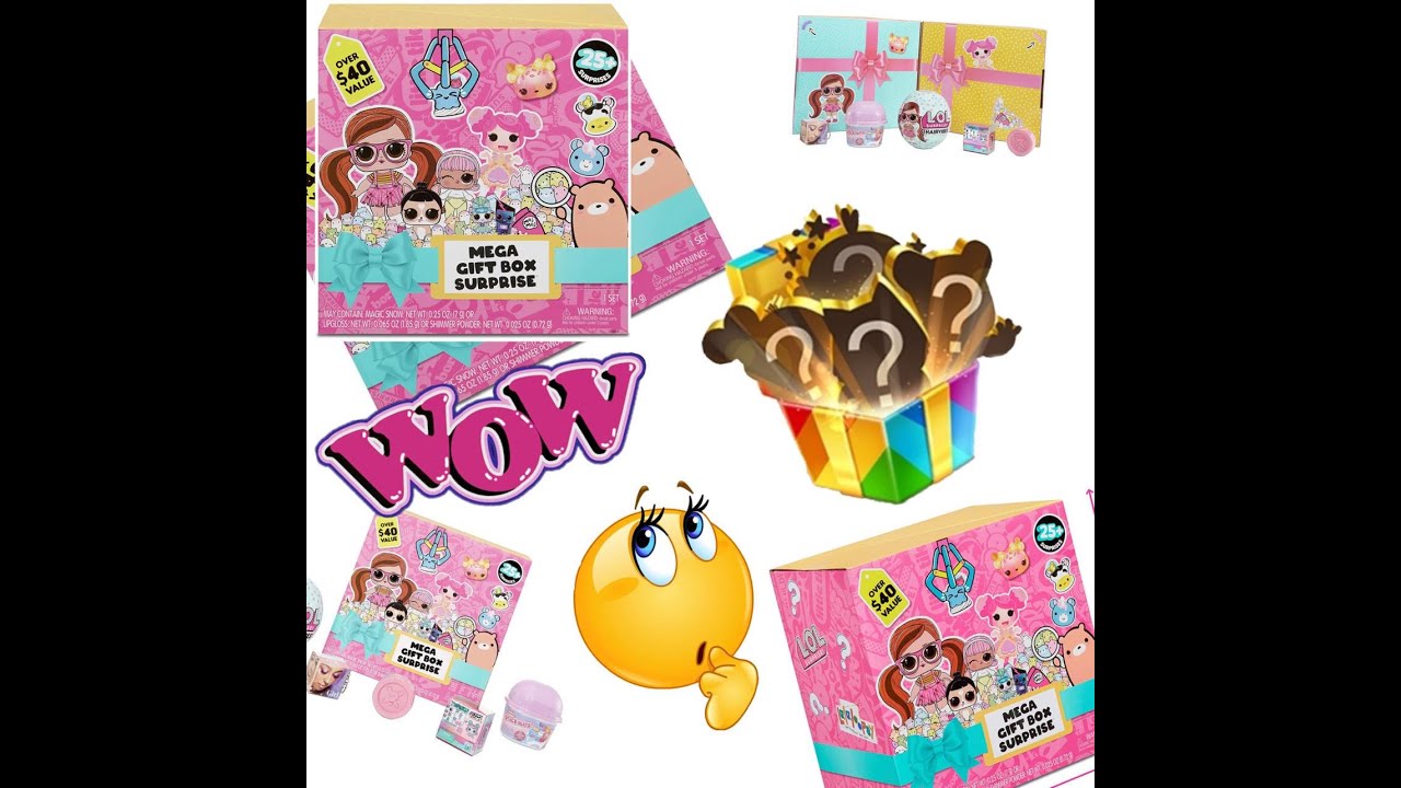 WOW LOL Surprise, Poopsie Slime Surprise, Lalaloopsy, Num Noms, Moj Moj ...