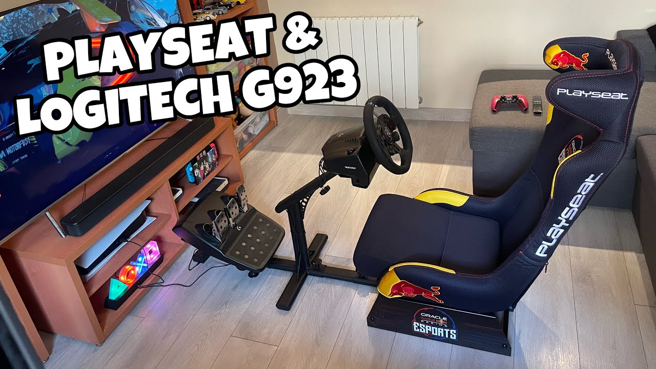 UNBOXING PLAYSEAT EVO PRO RED BULL RACING & LOGITECH G923 - YouTube