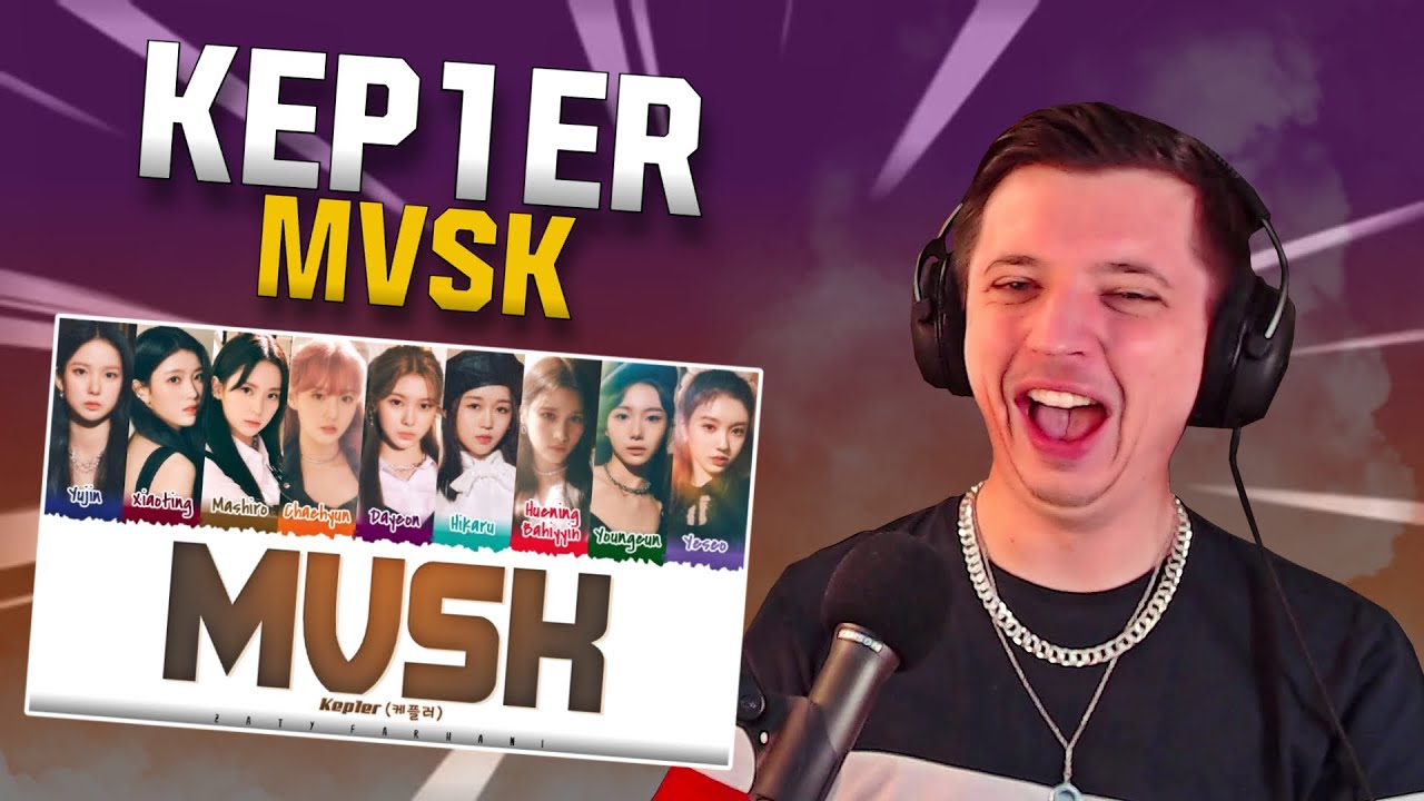 PRODUCTION OF THE YEAR (Kep1er (케플러) - 'MVSK' Lyrics | REACTION) - YouTube