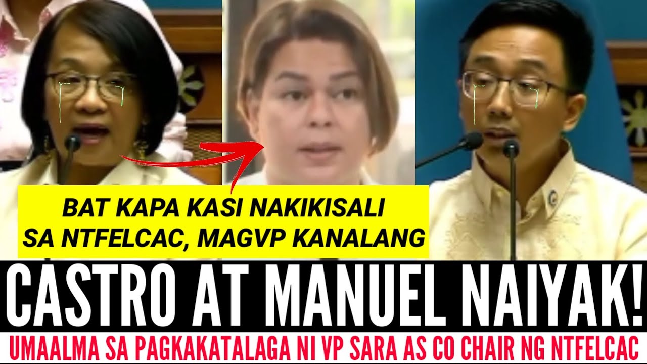 CASTRO NAG ALBURUTO SA TAKOT SA PAGKAKATALAGA KAY VP SARA BILANG CO ...