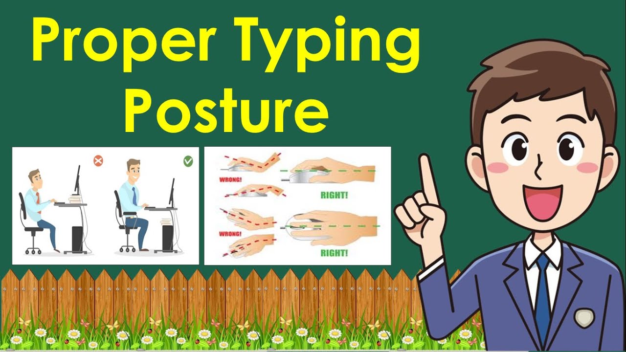 Computer 1 Lesson 3 Quarter 4 | Proper Typing Posture - YouTube
