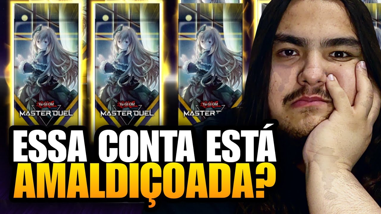 O AZAR VOLTOU DOBRADO NESSA CONTA DE YU-GI-OH! MASTER DUEL??? - YouTube