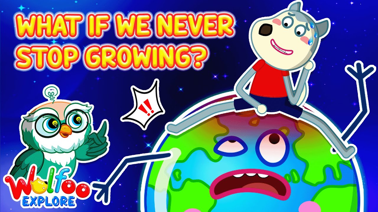 What If You Just Kept Growing? 🌱😨 | 🔍Wolfoo Explore - Human Body ...