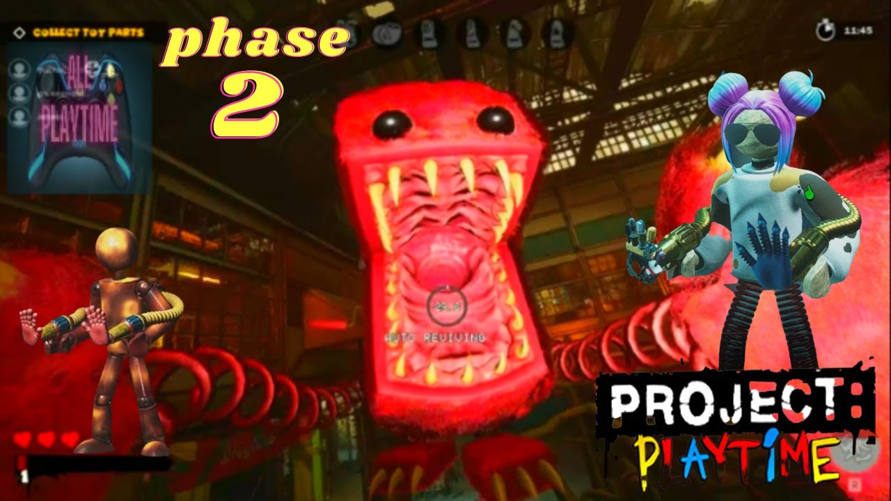 Phase 2🆚Project Playtime new update🆚New skins🆚Walkthrough - YouTube