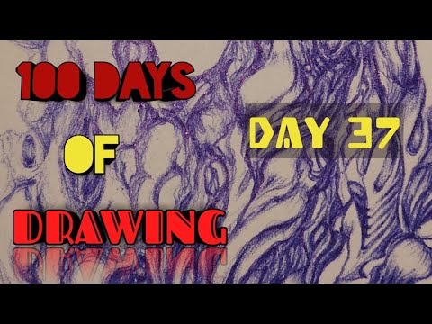100 days of drawing: Day 37 - YouTube