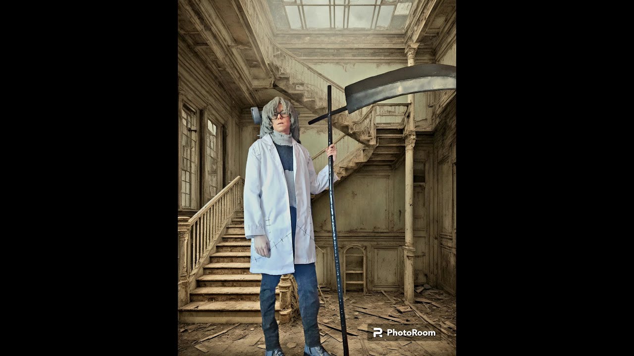 Making The Death Scythe from Soul Eater - Cosplay tutorial - YouTube