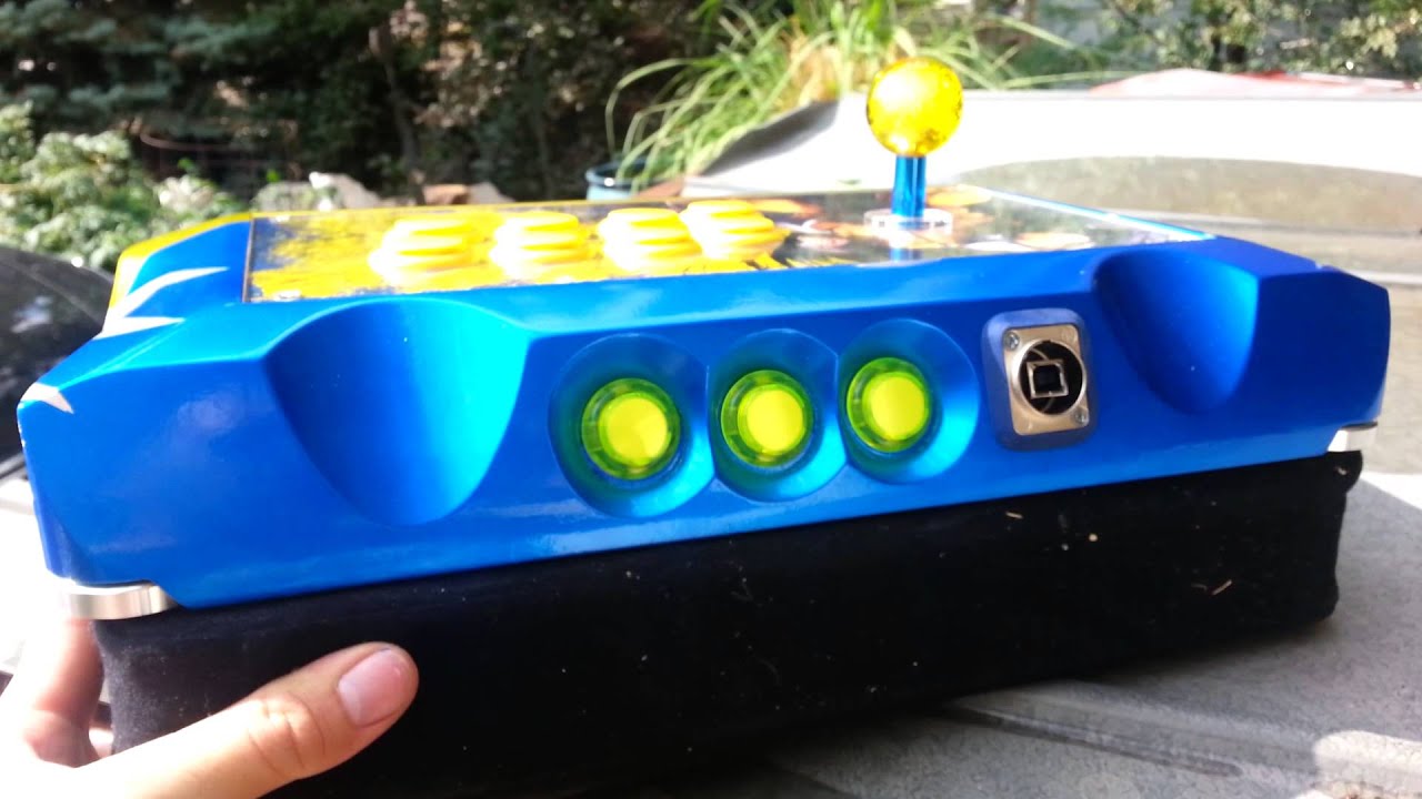 Foe Hammer Custom Joysticks "Wolverine" Arcade Joystick Fight Stick ...
