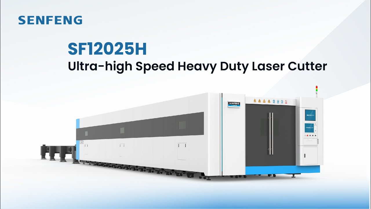 60kW | Ultra-high Power Sheet Laser Cutting Machine - YouTube