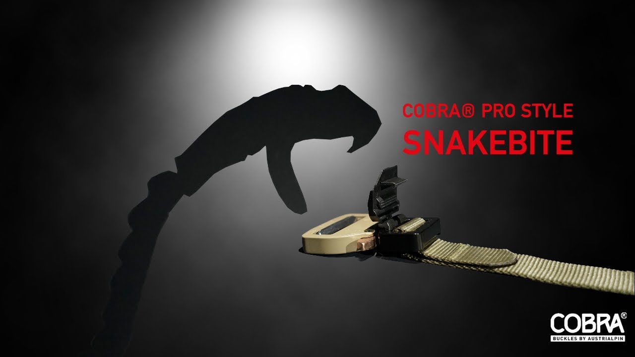 25MM COBRA® PRO STYLE SNAKEBITE - YouTube