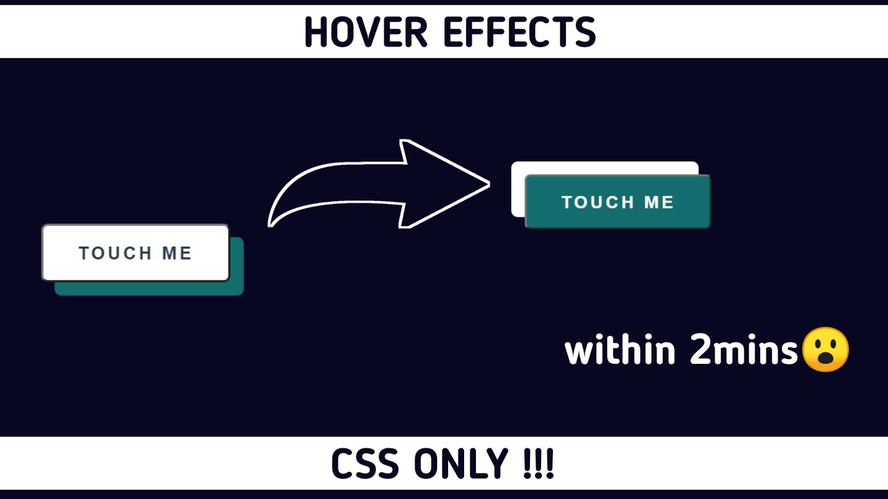 Button Hover Effects Css Make A Hover Effects Button Using Css 9176