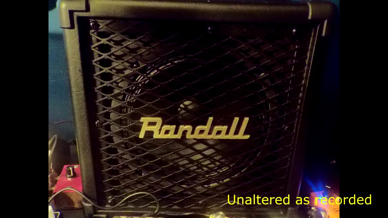 Celestion G12M70 vs Randall RG8 - YouTube