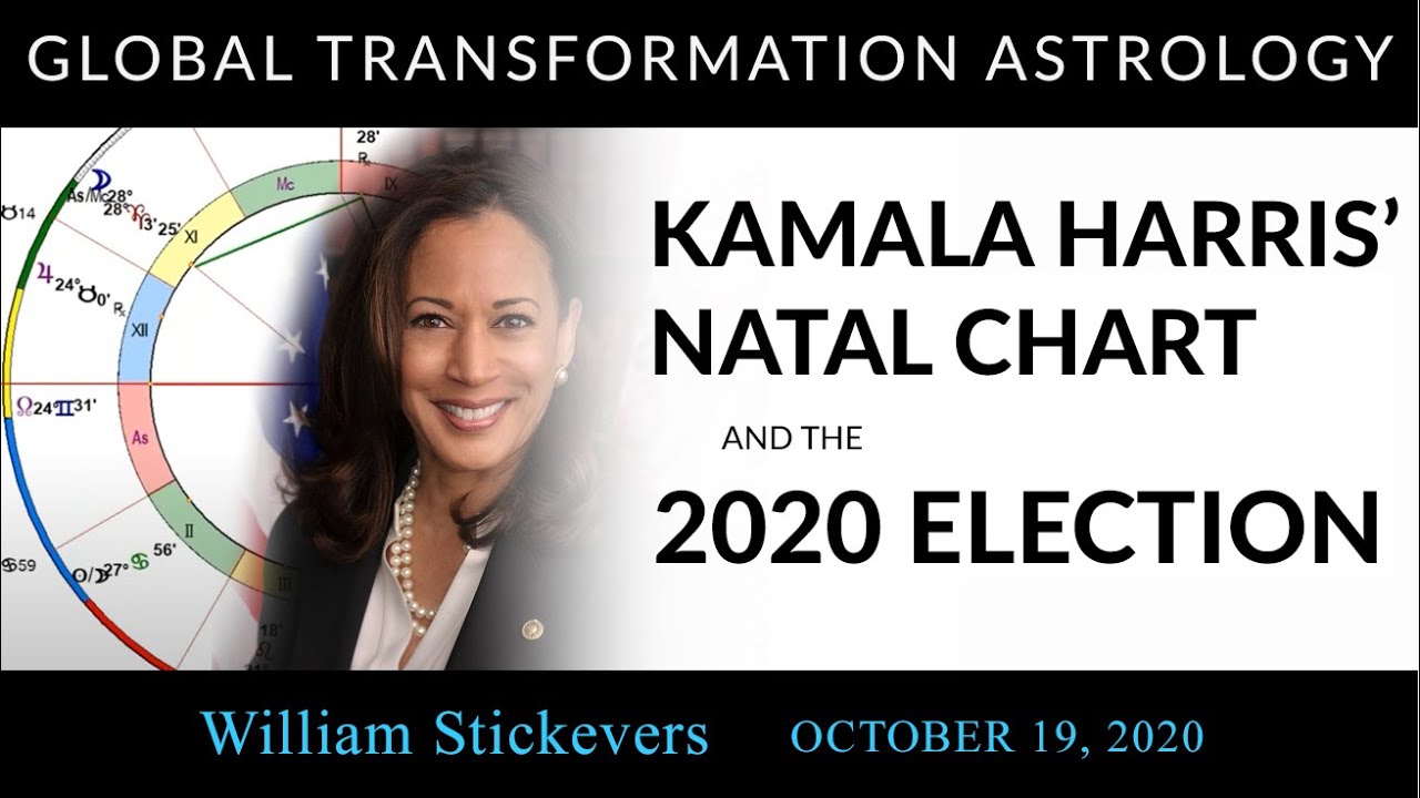 Does Kamala Harris' Natal Chart impact the 2020 Election? | Oct 19 ...