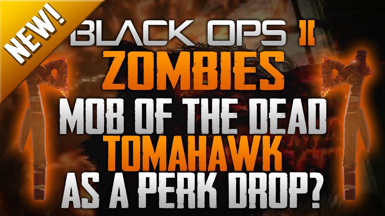 Black Ops 2 Zombies - Mob Of The Dead - NEW Tomahawk Gameplay - New ...