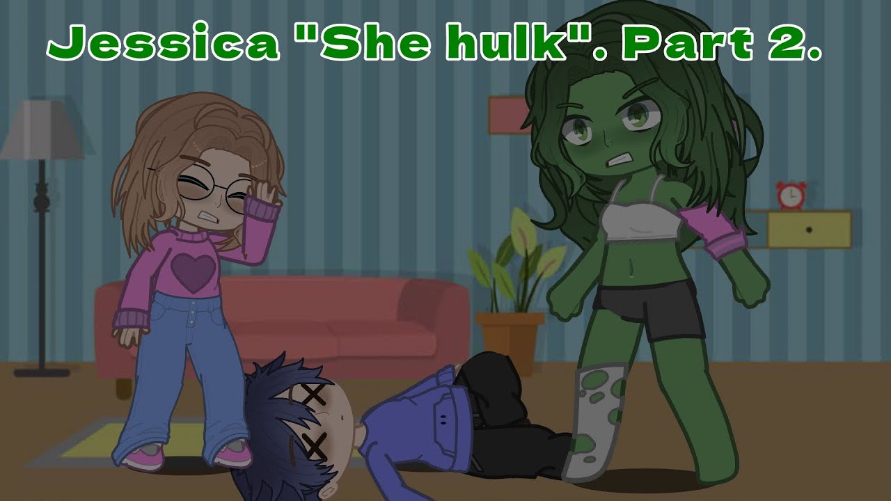 JESSICA "SHE HULK". GACHA CLUB. (Part 2). - YouTube