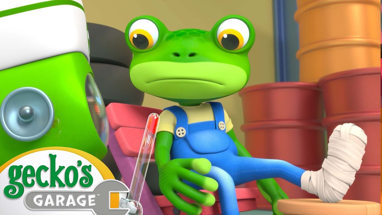 Gecko's Accident | Gecko's Garage - Trucks for Kids | Safety Lesson for ...