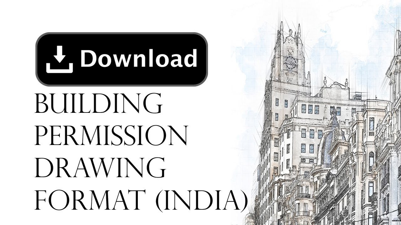 Standard Submission Drawing Format by Er Suraj Laghe - YouTube