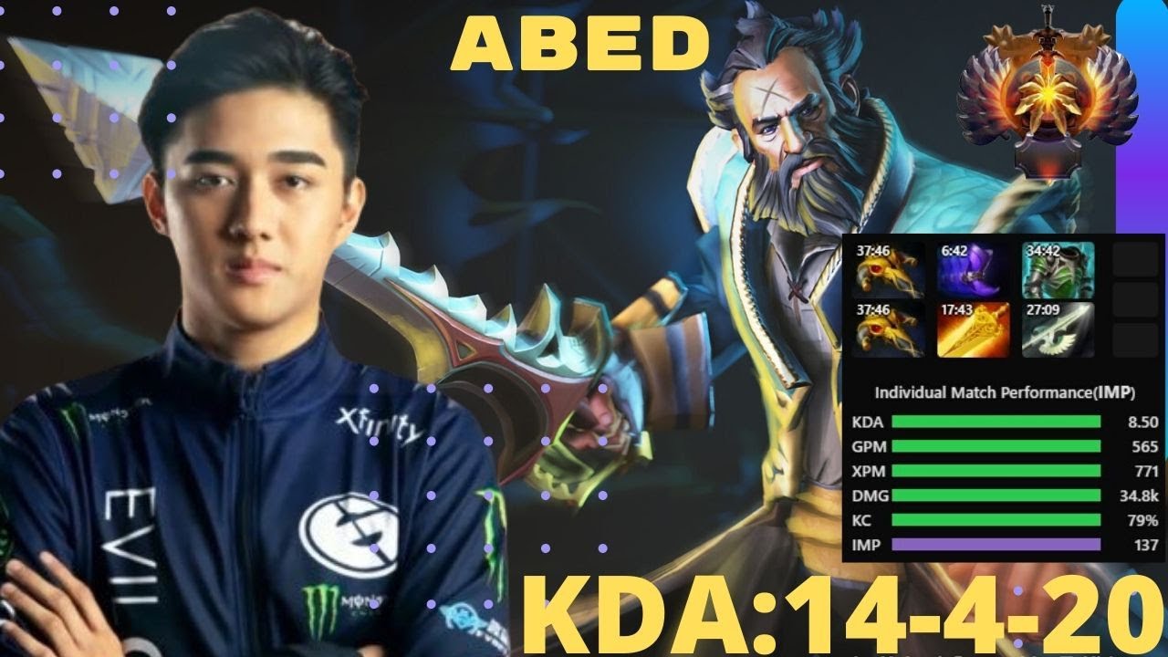 Abed - (Dota 2 Kunkka Pro) Player Perspective - 2020 - YouTube