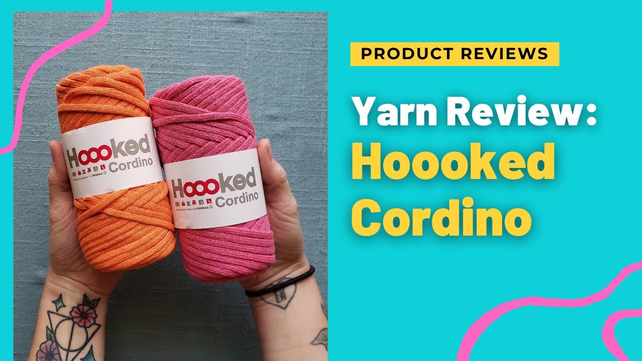 Yarn Review Hoooked Brand Cordino Yarn for Crochet - YouTube