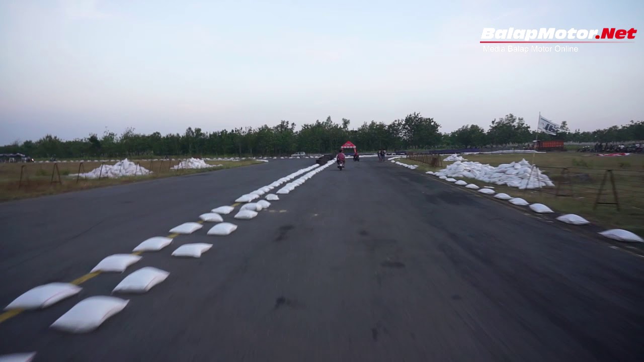Layout Sirkuit NP Lanud Gading Pada Gelaran Motoprix Wonosari 2018 Hari ...