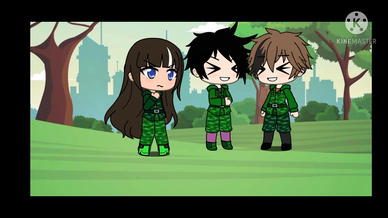 girls can't join the army meme gacha life - YouTube