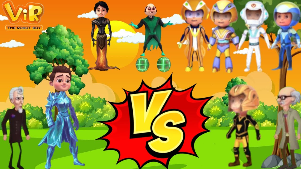 Roro Robot Vs Robot Boy | New Episode | Animation Cartoon | Vir The ...