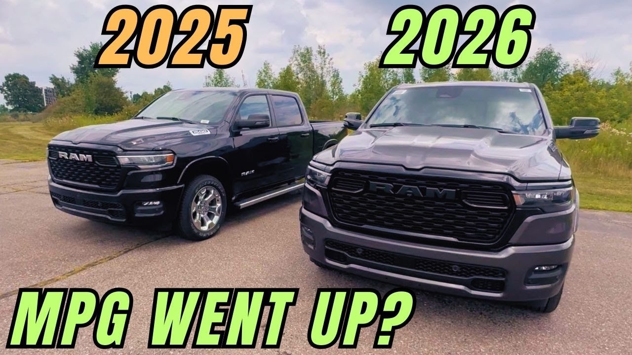 2026 Ram 1500 Hurricane vs 2025 What changed? Full comparison of window ...