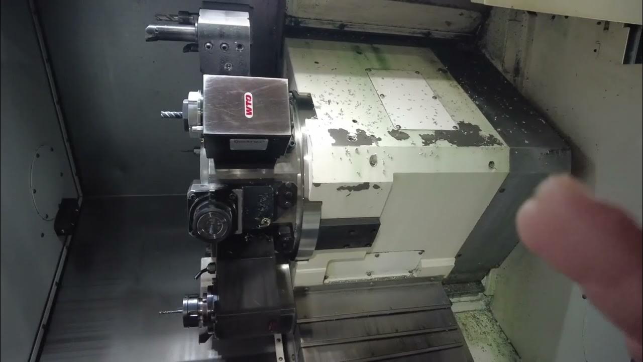 Mazak Mazatrol Smooth In and Out Backing up and Loading Programs HD and USB - YouTube