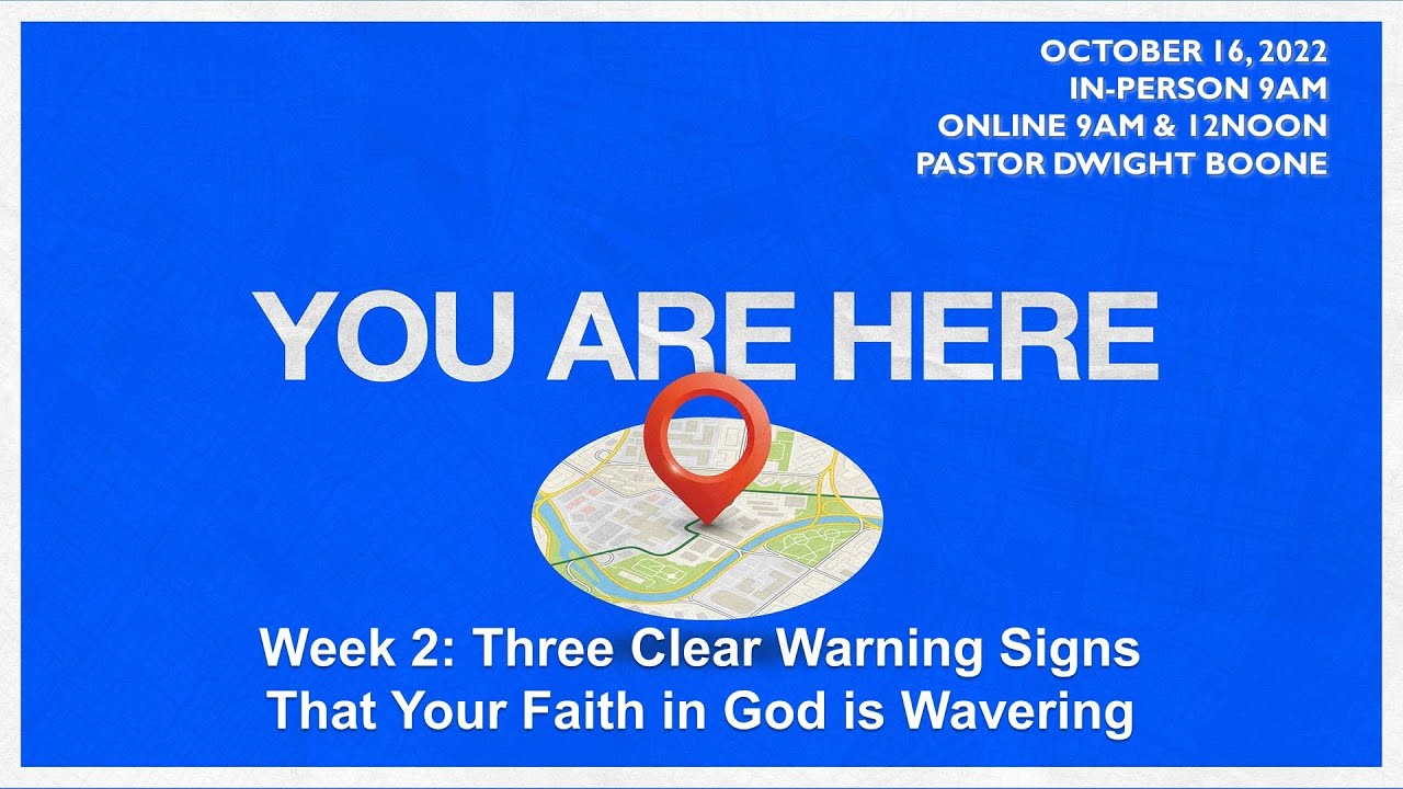 3 Clear Warning Signs That Your Faith In God Is Wavering - 10-16-22 ...