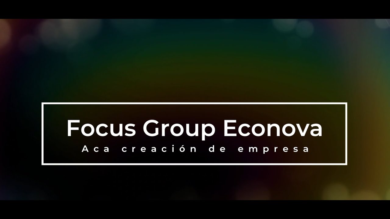 Focus Group Aplicación Econova - YouTube